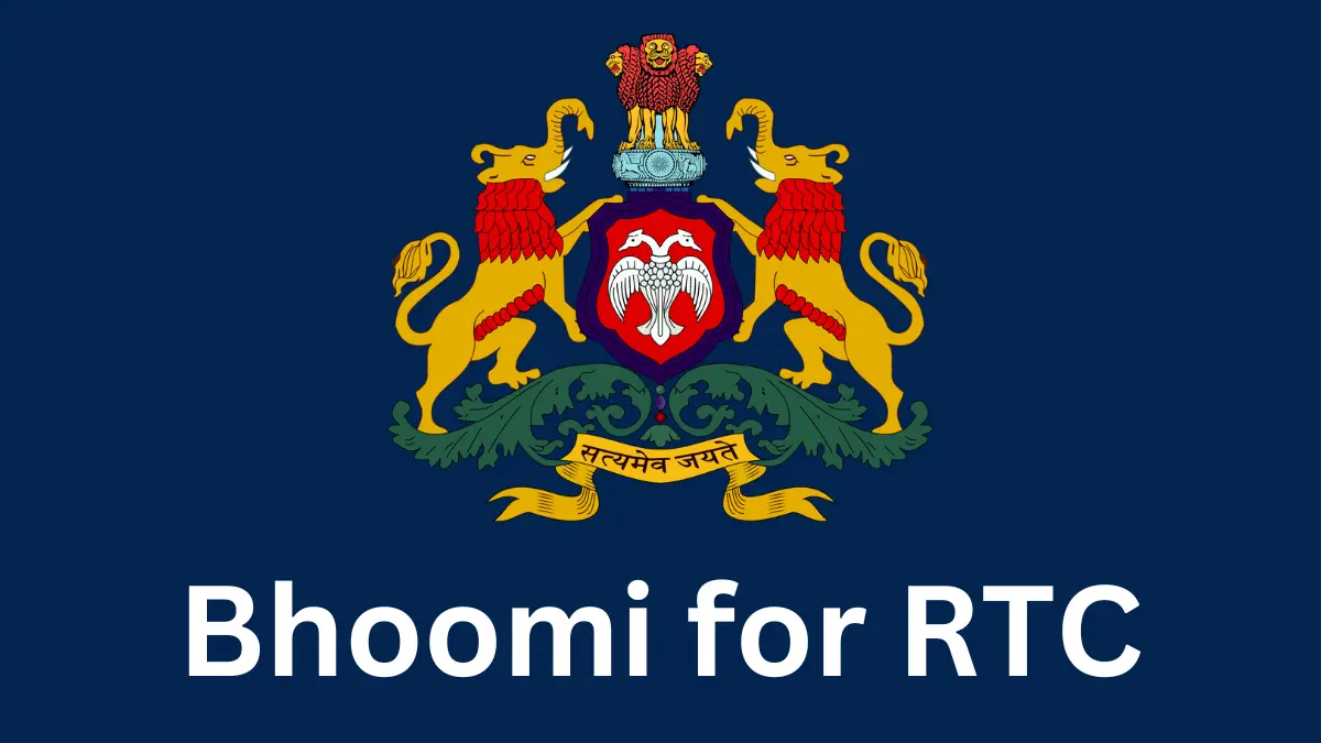 Bhoomi for RTC (Bhoomi Online) - Karnataka Land Records, Pahani ...