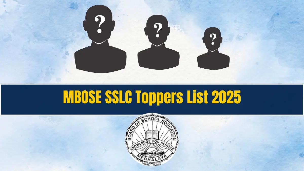 MBOSE SSLC Toppers List 2025: Who Ruled the Merit List This Year?