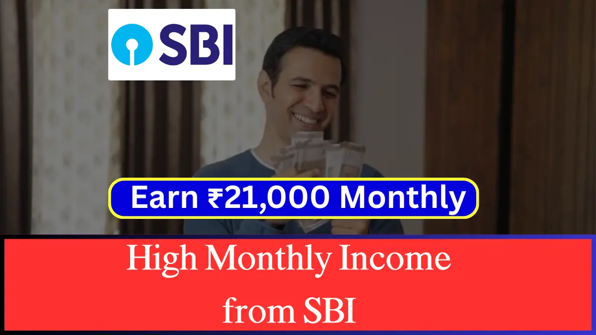Earn ₹21,000 Monthly with SBI's Special FD Secure Returns